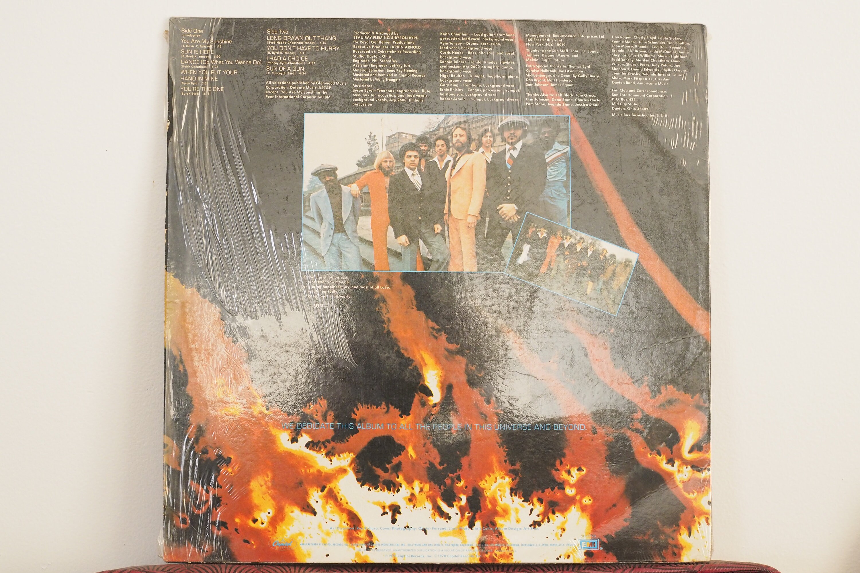 Sun Sunburn Vinyl Record 33 RPM Capitol ST-1723 Funk Disco - Etsy