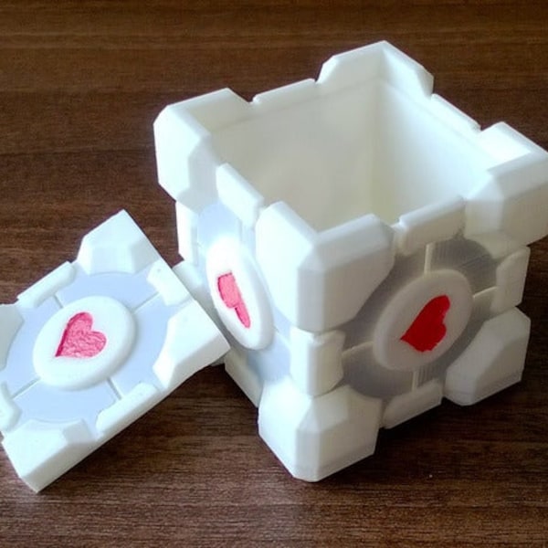 Companion Cube - Etsy