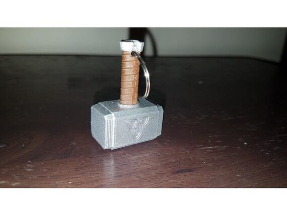 Thor Hammer Mjolnir Keychain | Etsy
