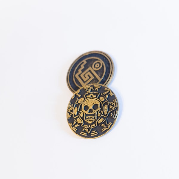 Aztec Gold Coin - Etsy