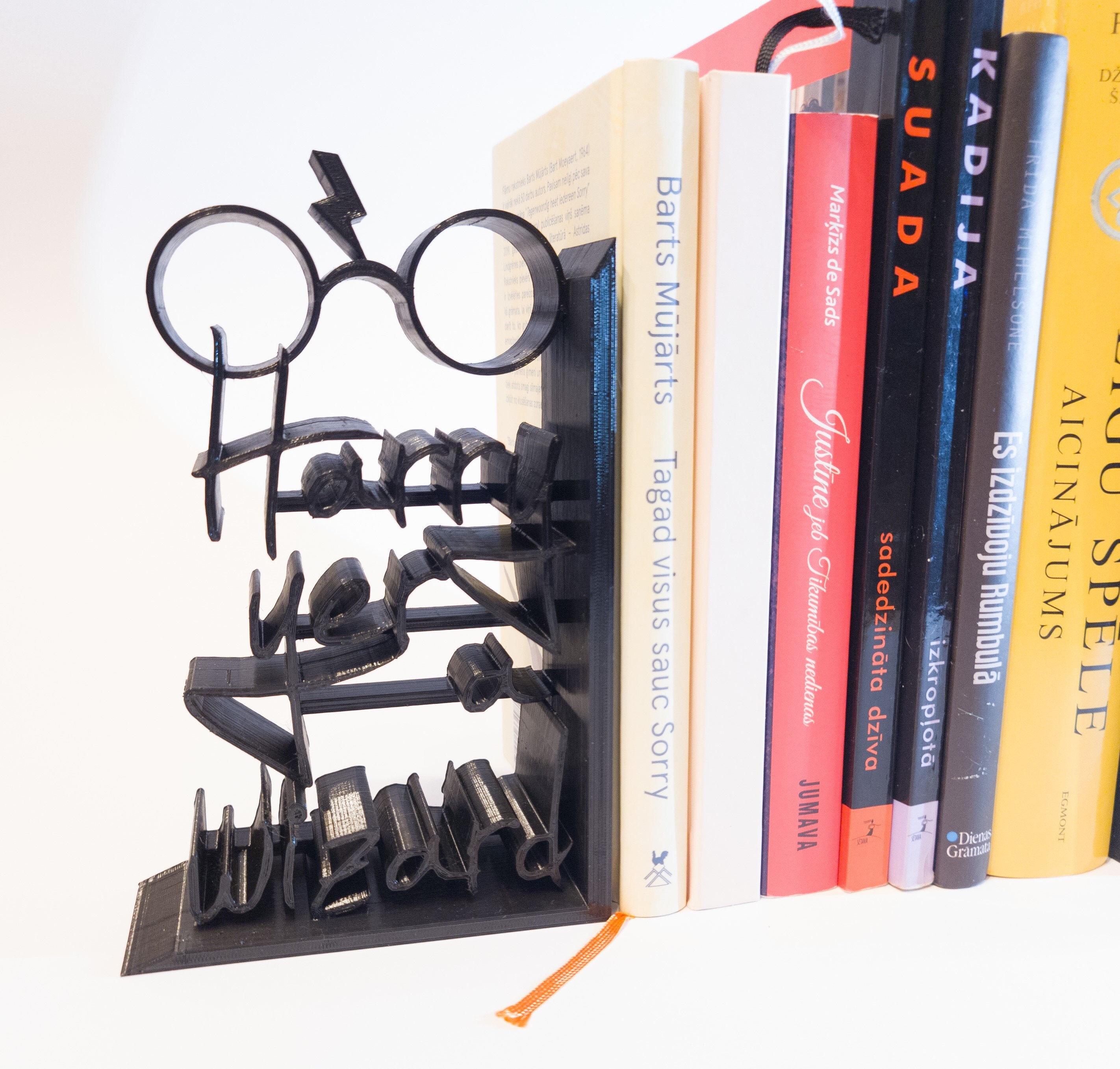 Harry Potter Inspired Bookends, Wizards and Wands Book Holder, Magic ...