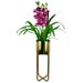 Leaf Metal Planter Plant Pot With Polished Gold Finish 20 X 18cm - Etsy UK