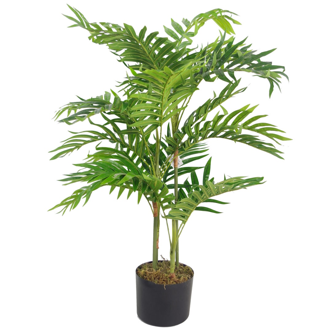 80cm Premium Artificial Mini Palm Tree With Pot - Etsy
