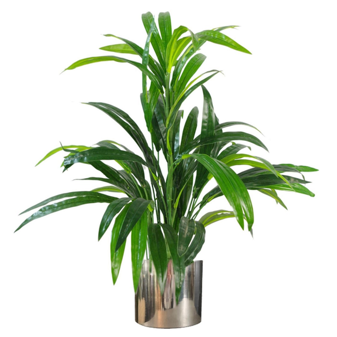 Leaf Metal Planter Plant Pot With Polished Silver Finish 20 X 18cm - Etsy