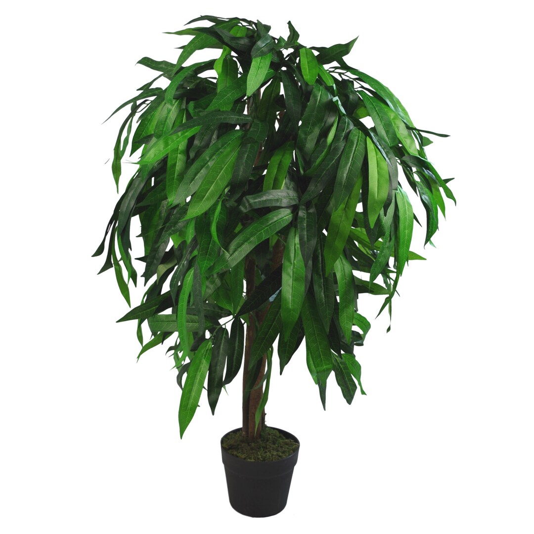 100cm Tall Large Artificial Mango Tree Plant - Etsy UK