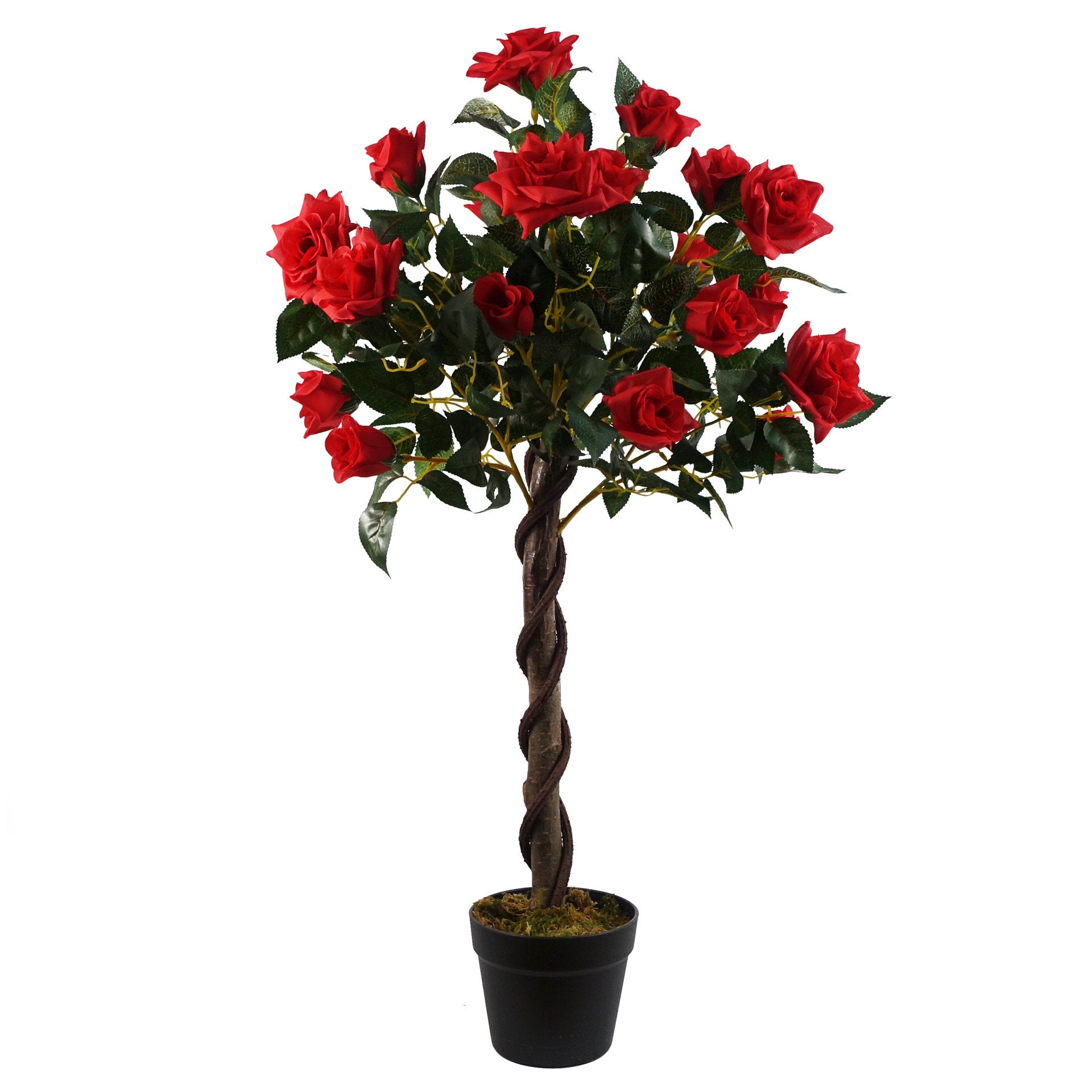 Artificial rose tree store