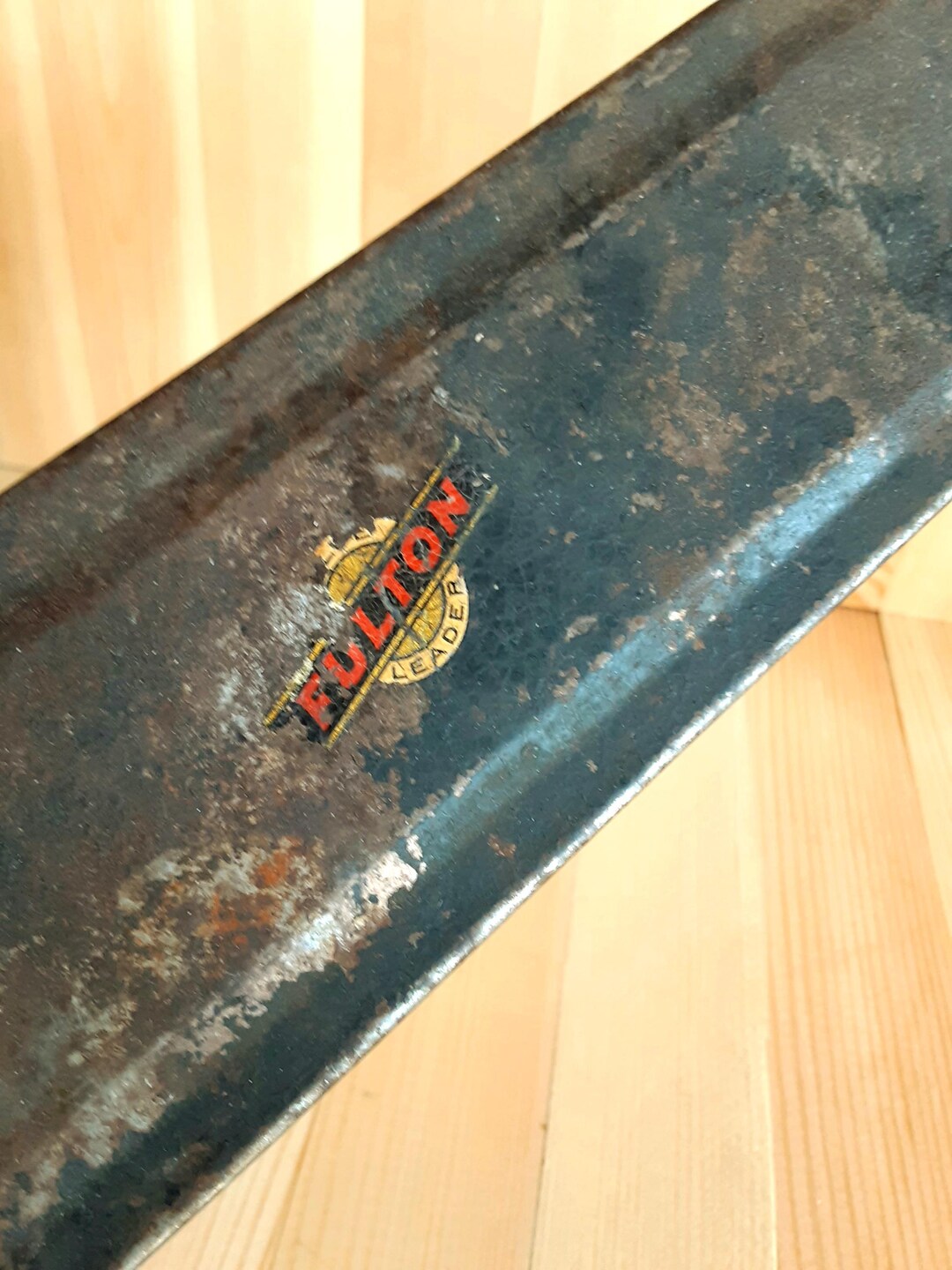 Metal FULTON Tool Box With Sliding Lig - Macabre Coffin Shape - Mixed ...