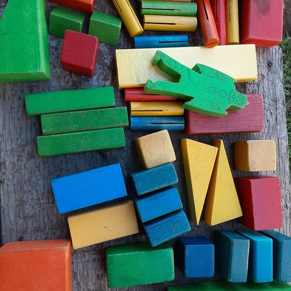 Log Building Blocks - Etsy