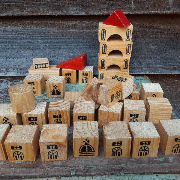 Medieval Building Blocks - Etsy