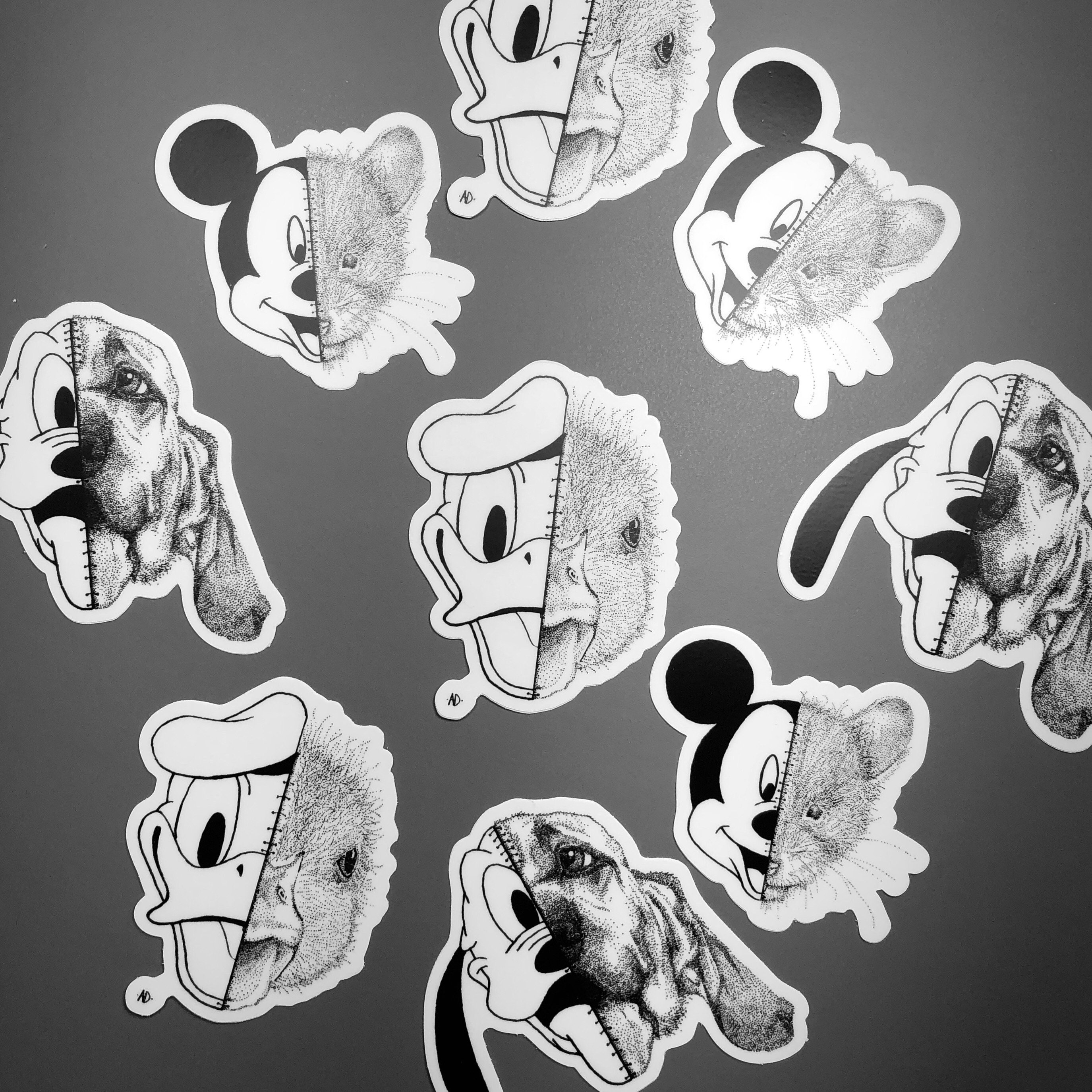 Daffy/ Duck: Halloween Stickers - Etsy