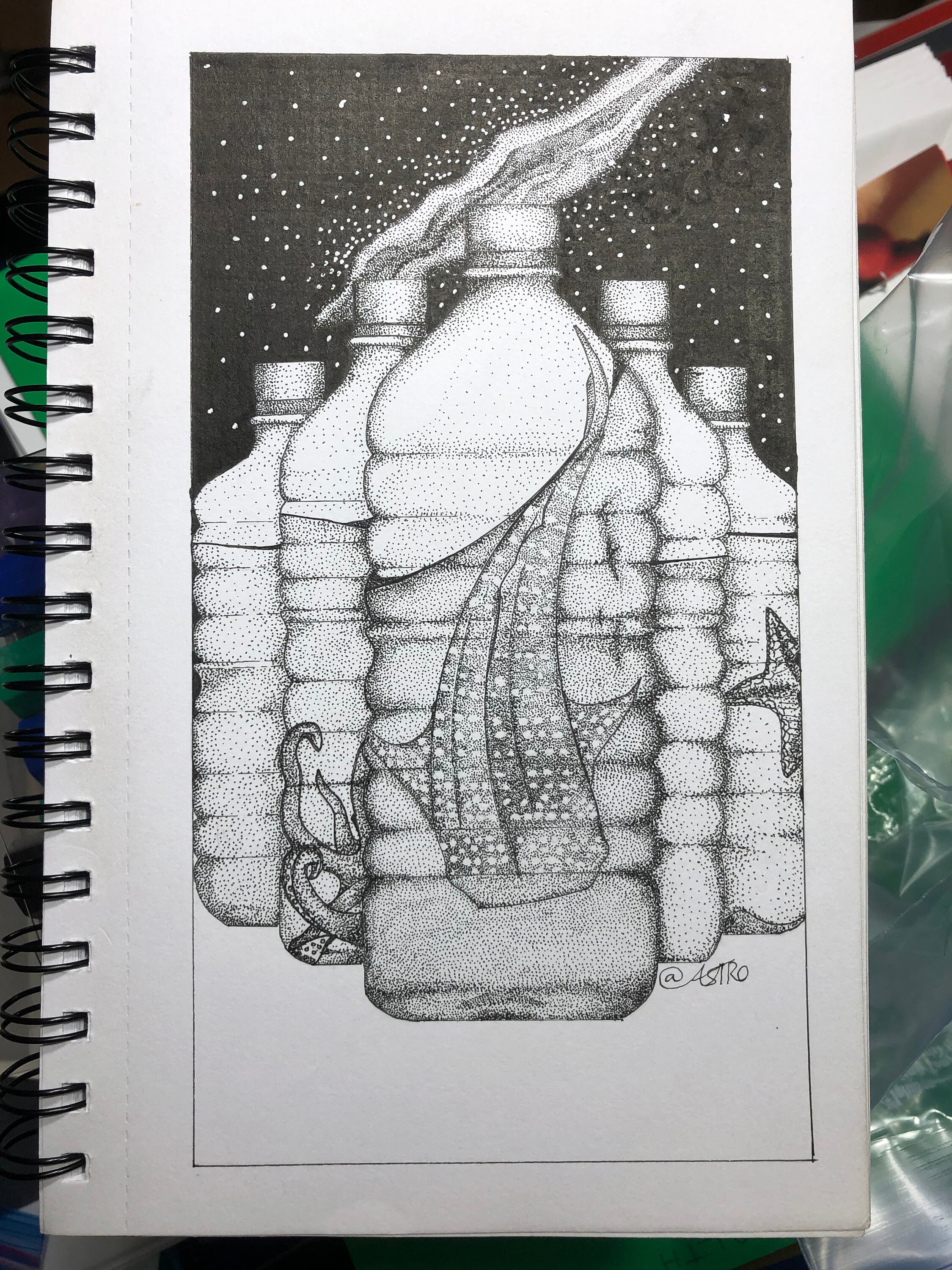 Plastic Ocean Artwork - Etsy