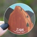 Zion National Park Angel’s Landing Inspired Sticker | Utah I Matte ...