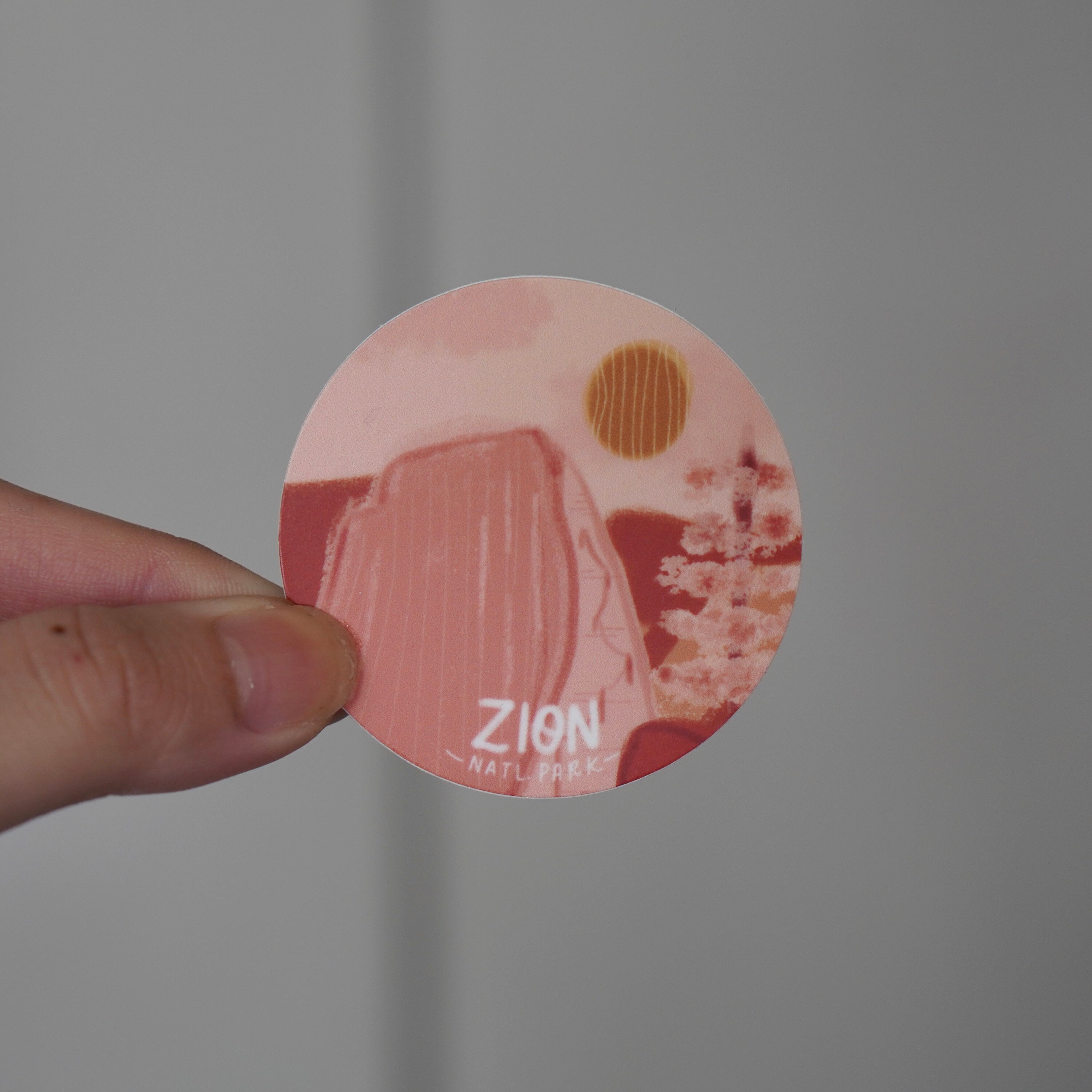 Zion National Park Angels Landing Inspired Sticker Utah I - Etsy