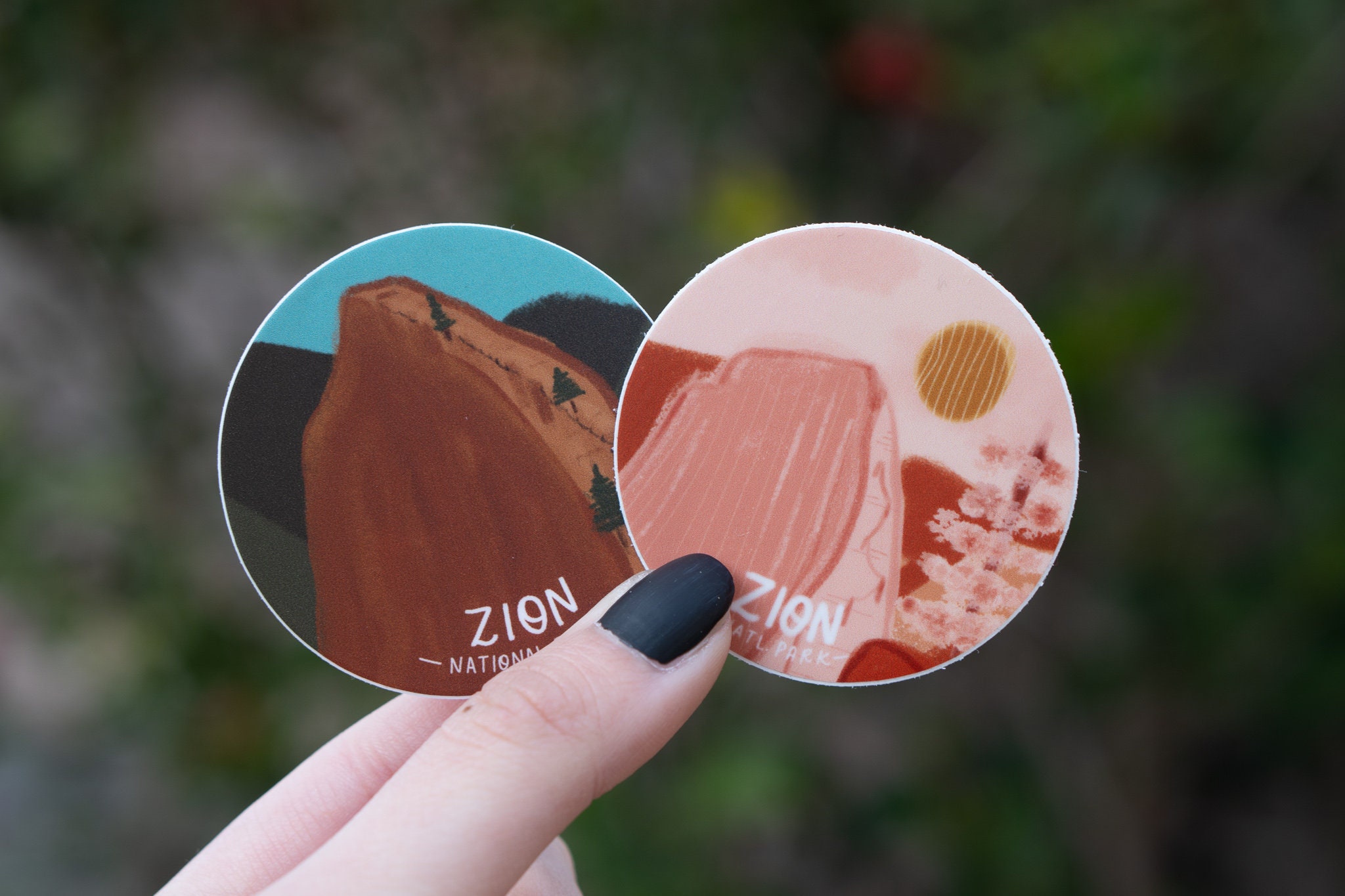 Zion National Park Angels Landing Inspired Sticker Utah I - Etsy
