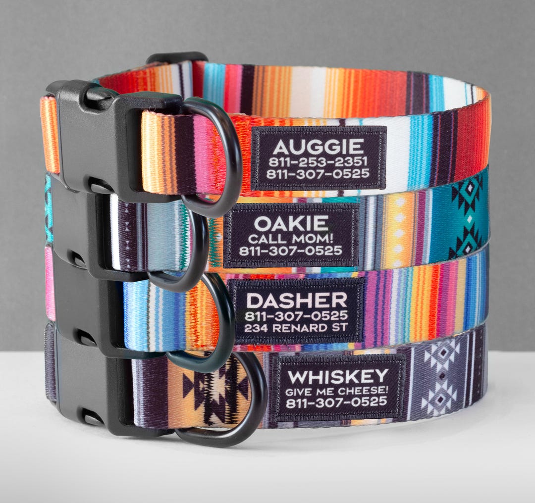 Personalized Dog Collar | Customized | Personalize | Custom | Tribal - Etsy