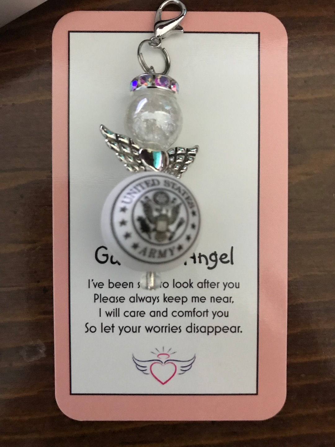 Army Veteran Military Guardian Angel - Etsy