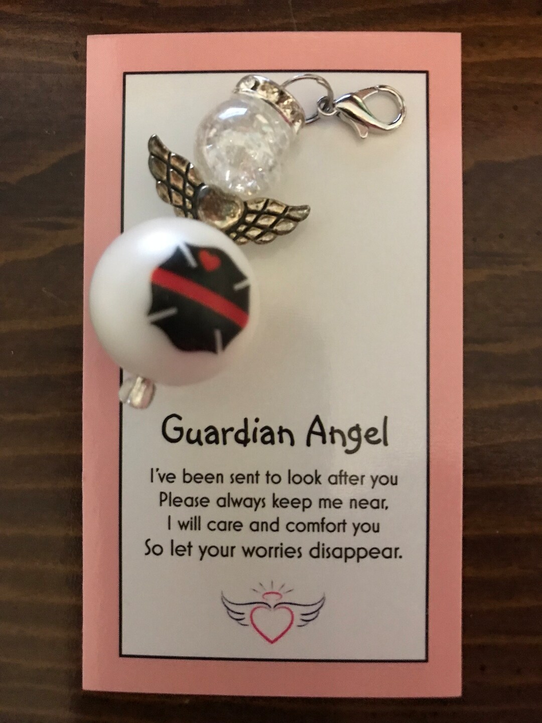 Fireman Firefighter Guardian Angel - Etsy