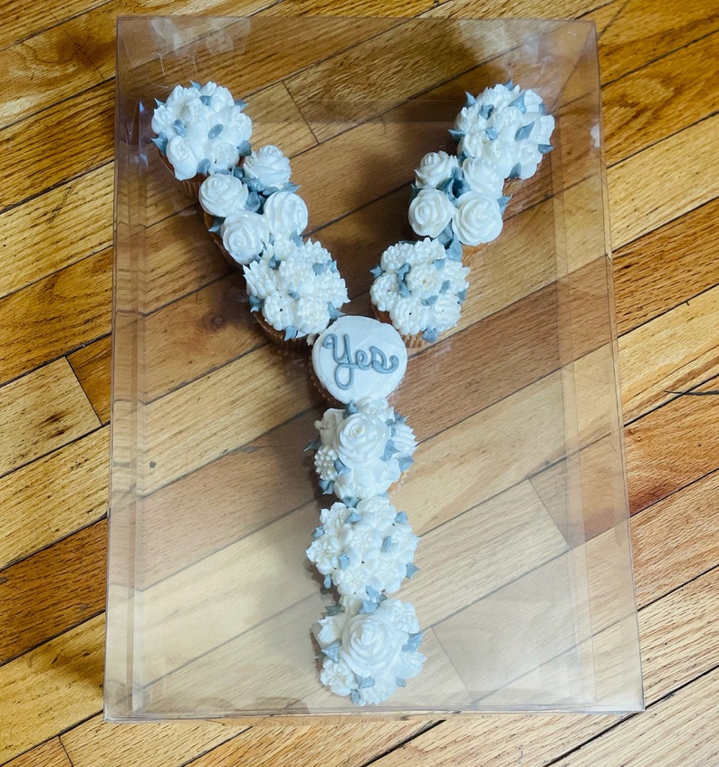 Custom Number Fillable Cupcake Boxes Birthday Cupcake Holder - Etsy