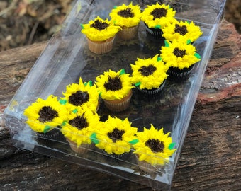 Letter Cupcake Box - Etsy