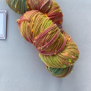 It’s Beginning to Look a Lot Like … - Hand Dyed 4ply Yarn With Neon ...