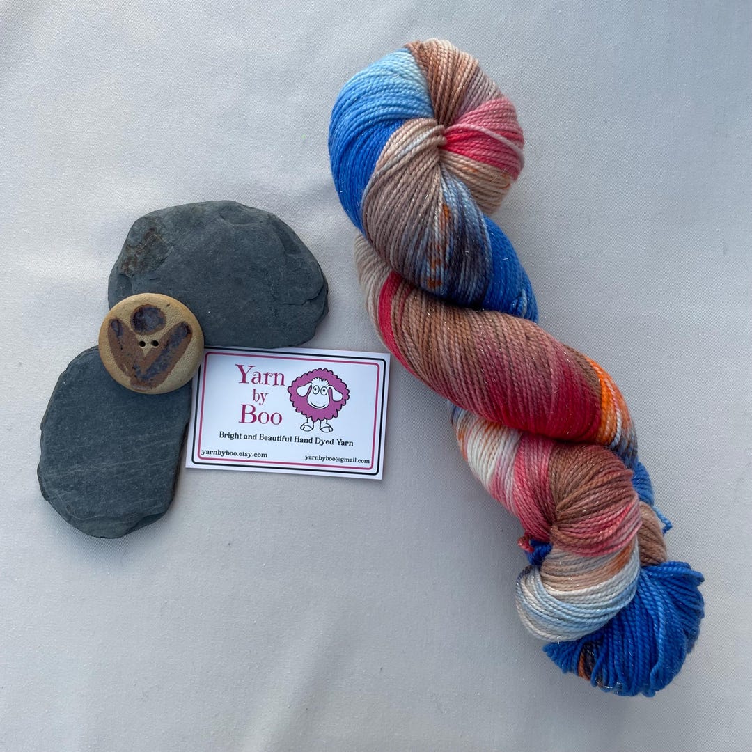 Paddington Bear - 100g Hand Dyed Sock/4ply Merino With Sparkle - Etsy