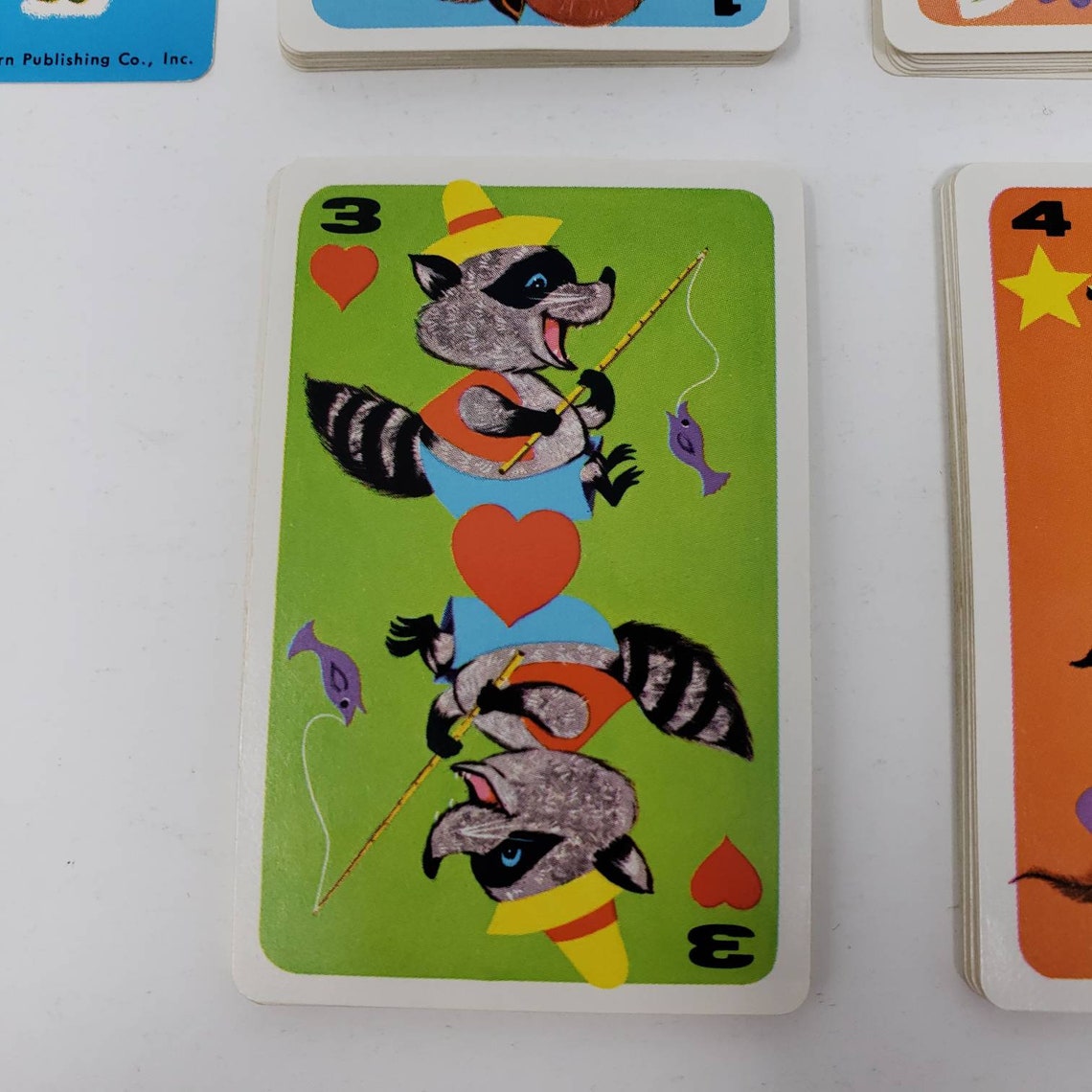 Whitman Hearts Card Game | Vintage Toys & Games | 1963 Whitman Card ...
