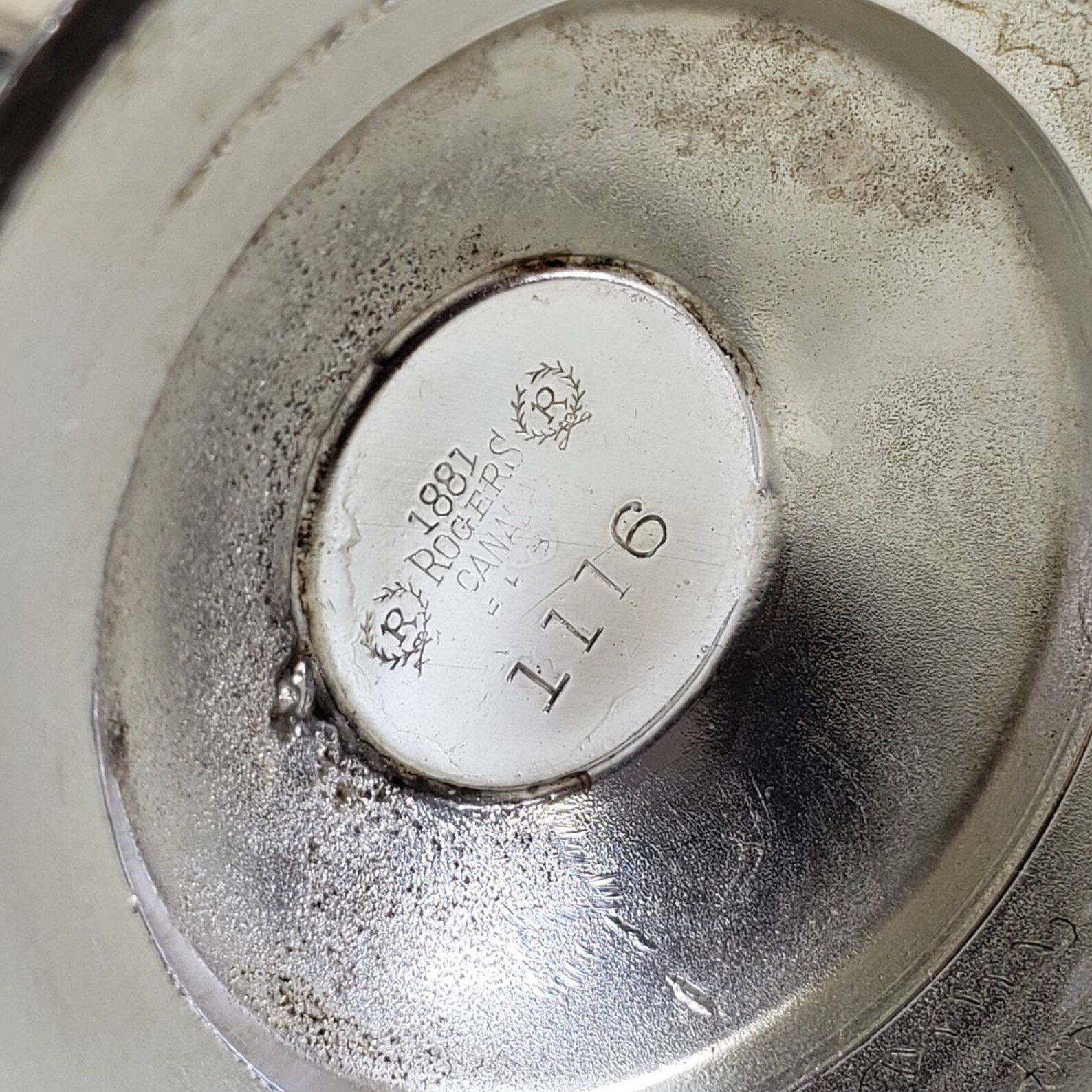 Monogrammed M Wm Rogers Silver Plate Trumpet Vase Brides - Etsy Canada