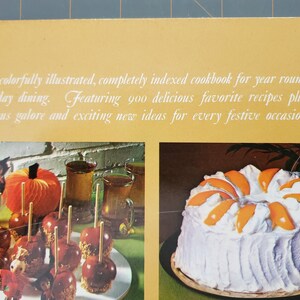 The Beta Sigma Phi Holiday Cookbook 1971 Comb Bound Paperback Recipes ...