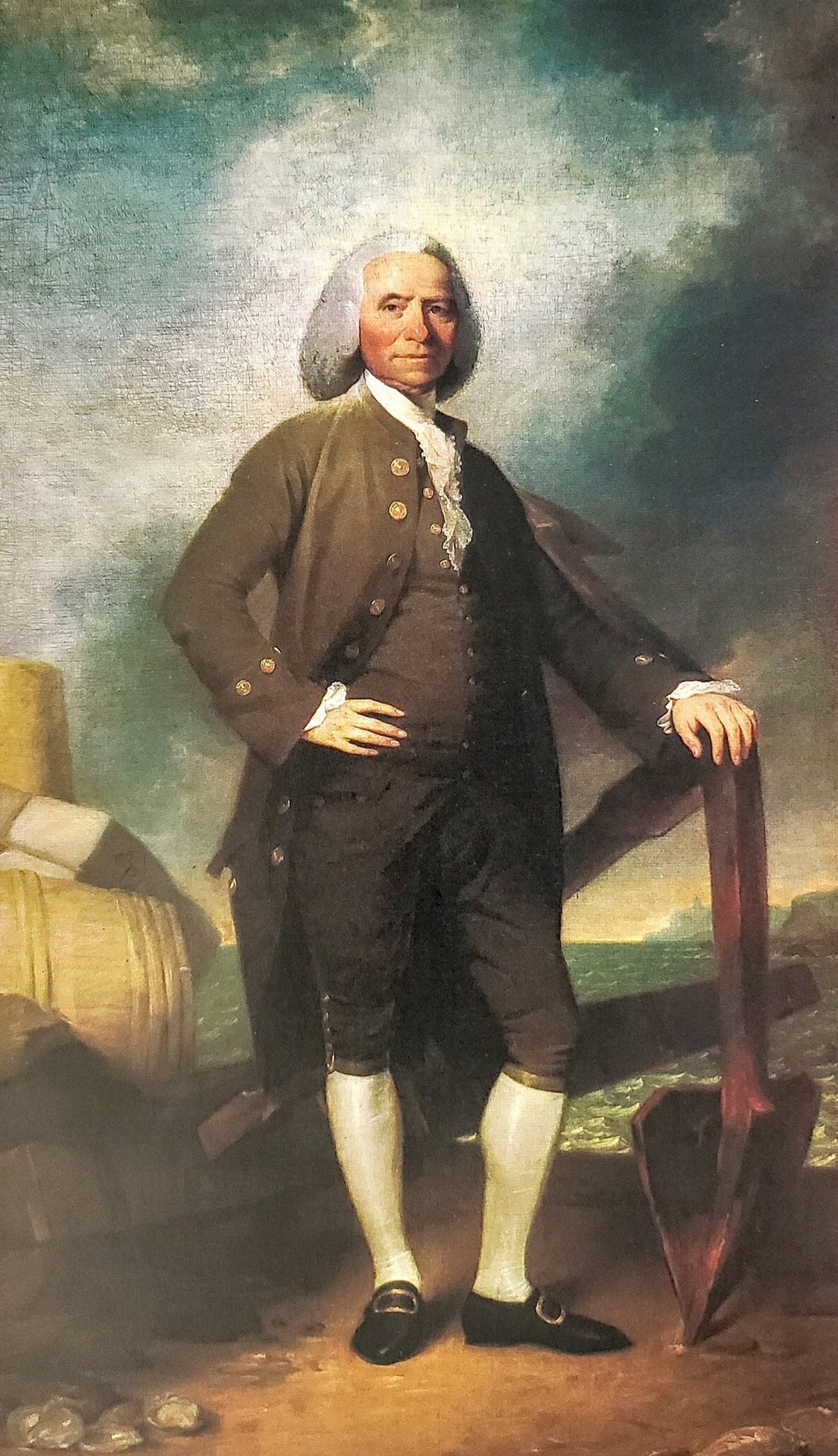 Portrait of Patrick Tracy by John Trumbull Book Plate 18th Century 9.5 ...