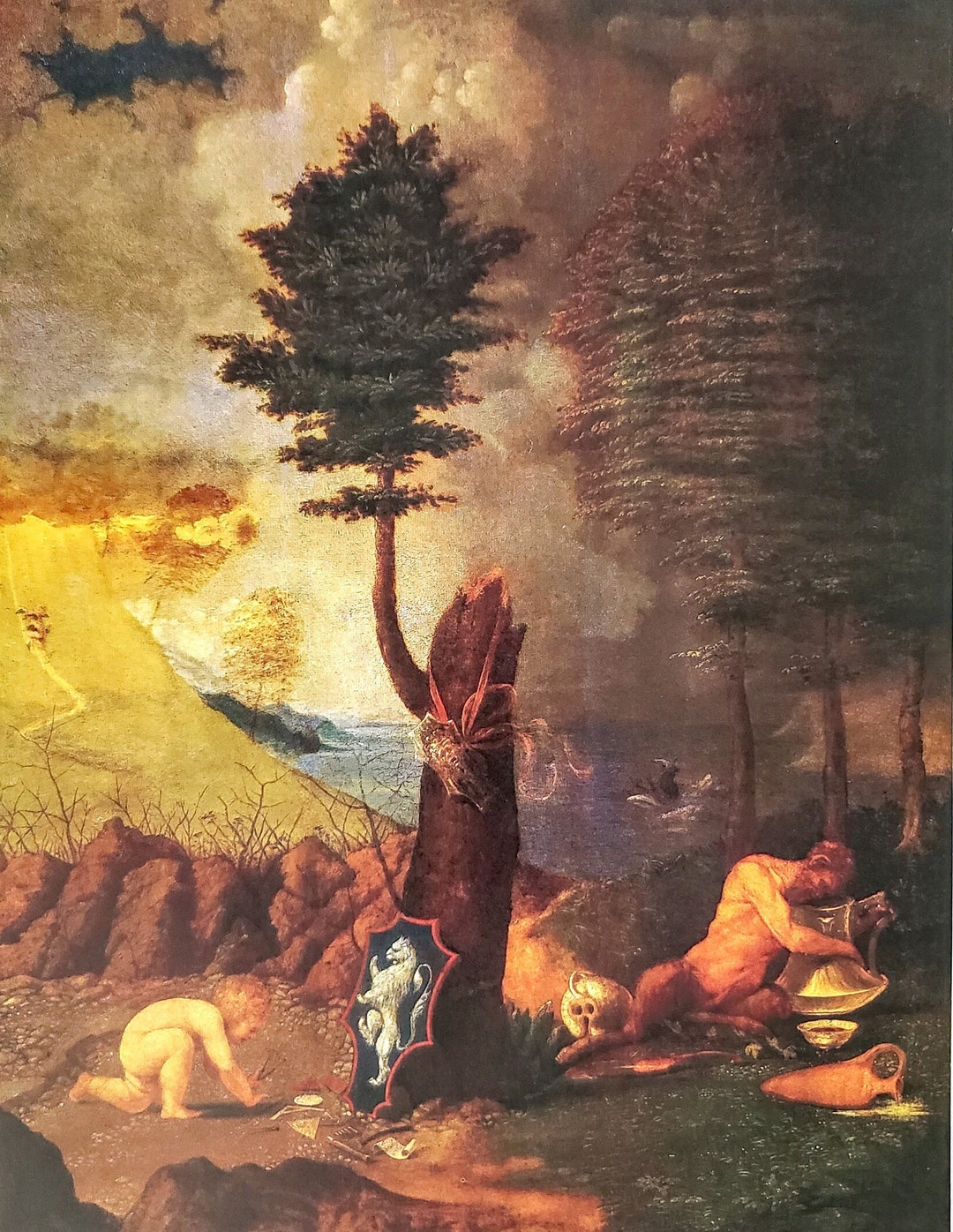 Allegory of Virtue and Vice by Lorenzo Lotto Book Plate 16th Century 9. ...