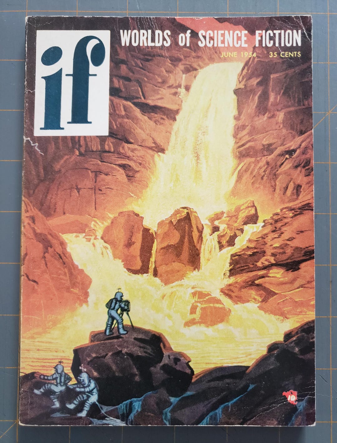 If Worlds of Science Fiction Magazine June 1954 Volume 3 Number 4 Ken ...