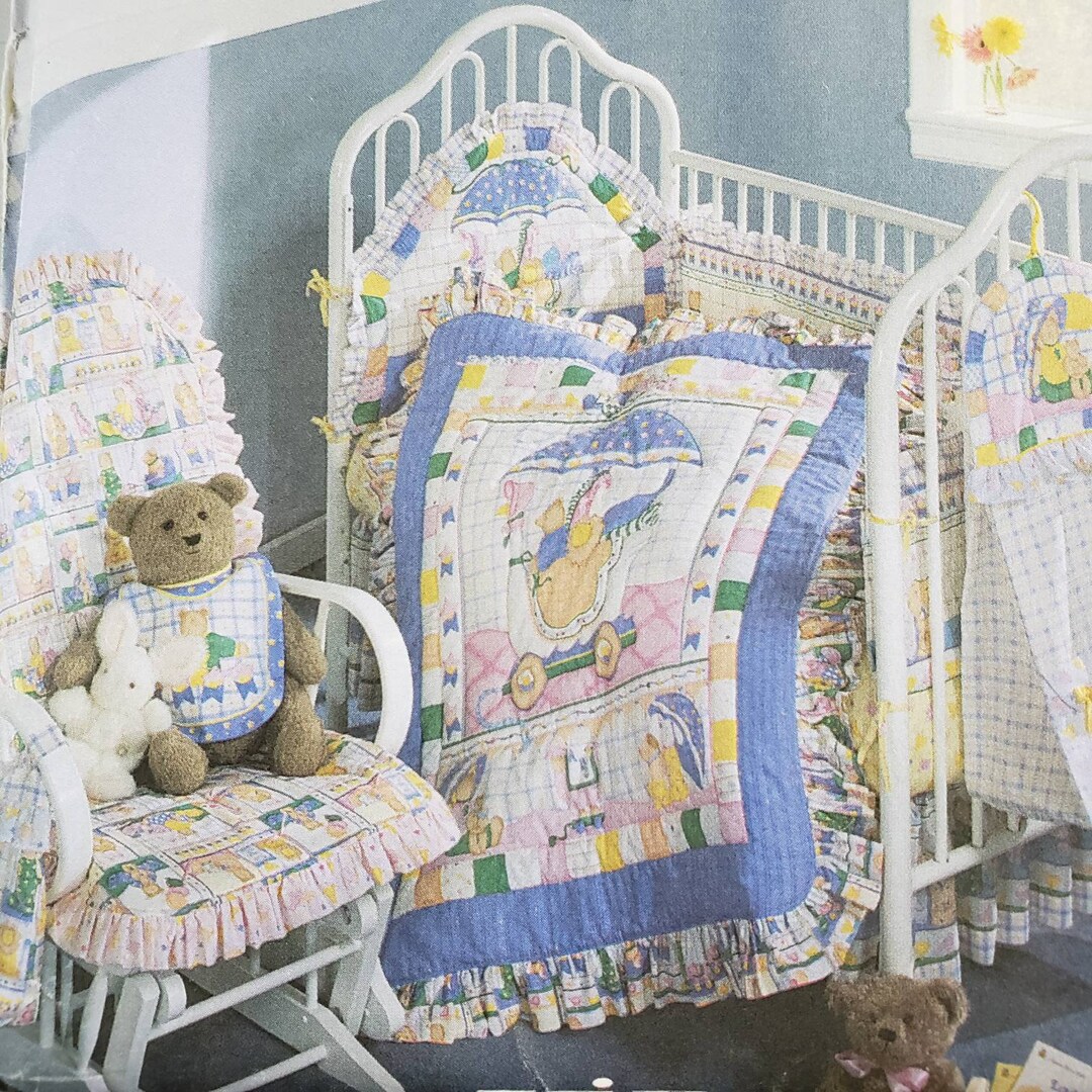 Nursery Accessories Sewing Pattern Simplicity Home 8667 Baby Essentials ...