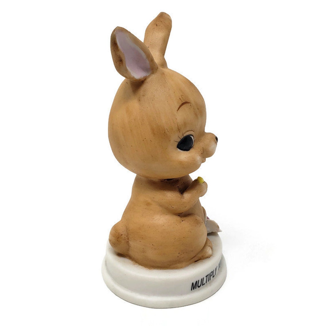 Multiply Your Happiness Math Rabbit Vintage Hand-painted - Etsy