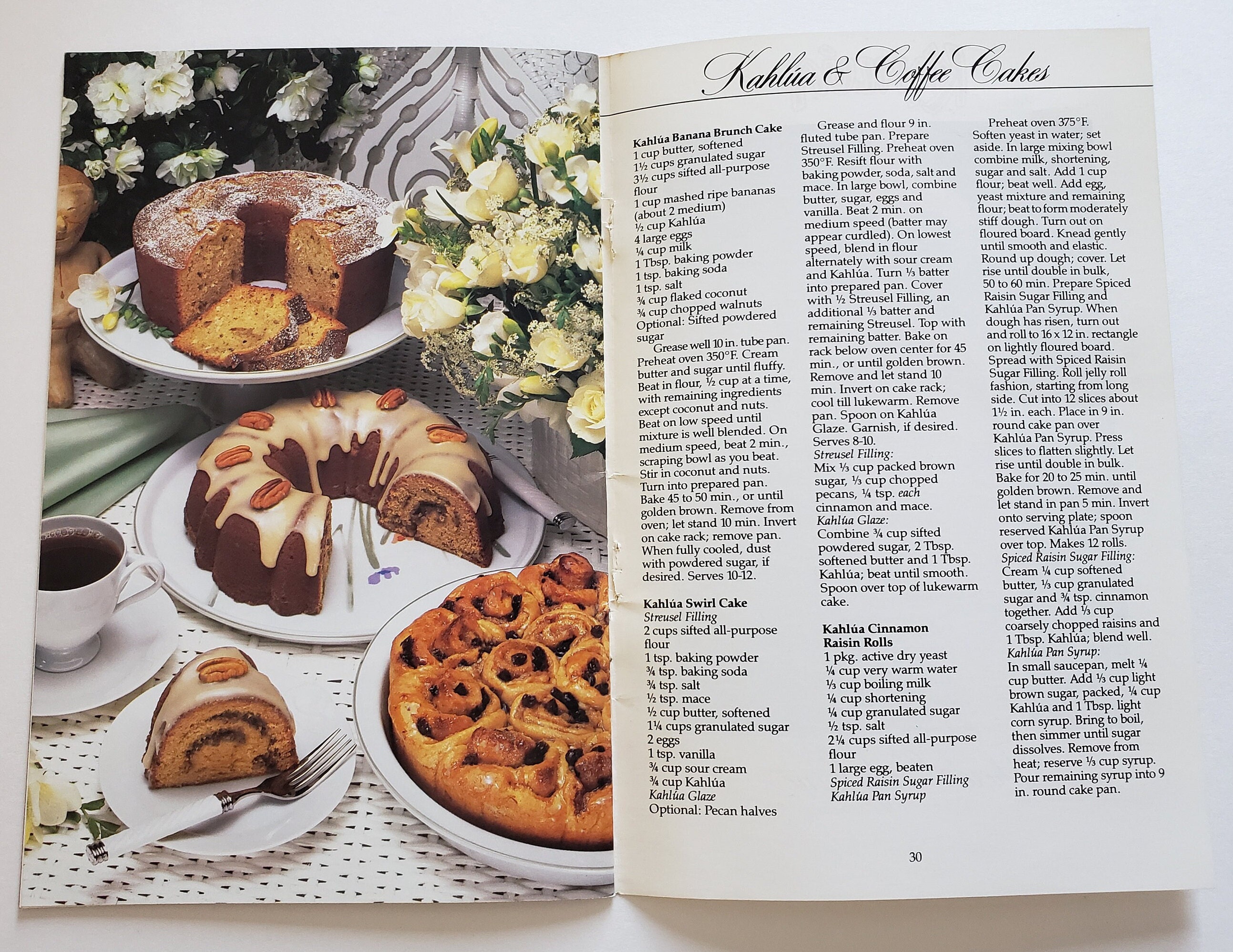 1980s Kahlua Recipe Book Canadian Edition Cookbook Paperback - Etsy