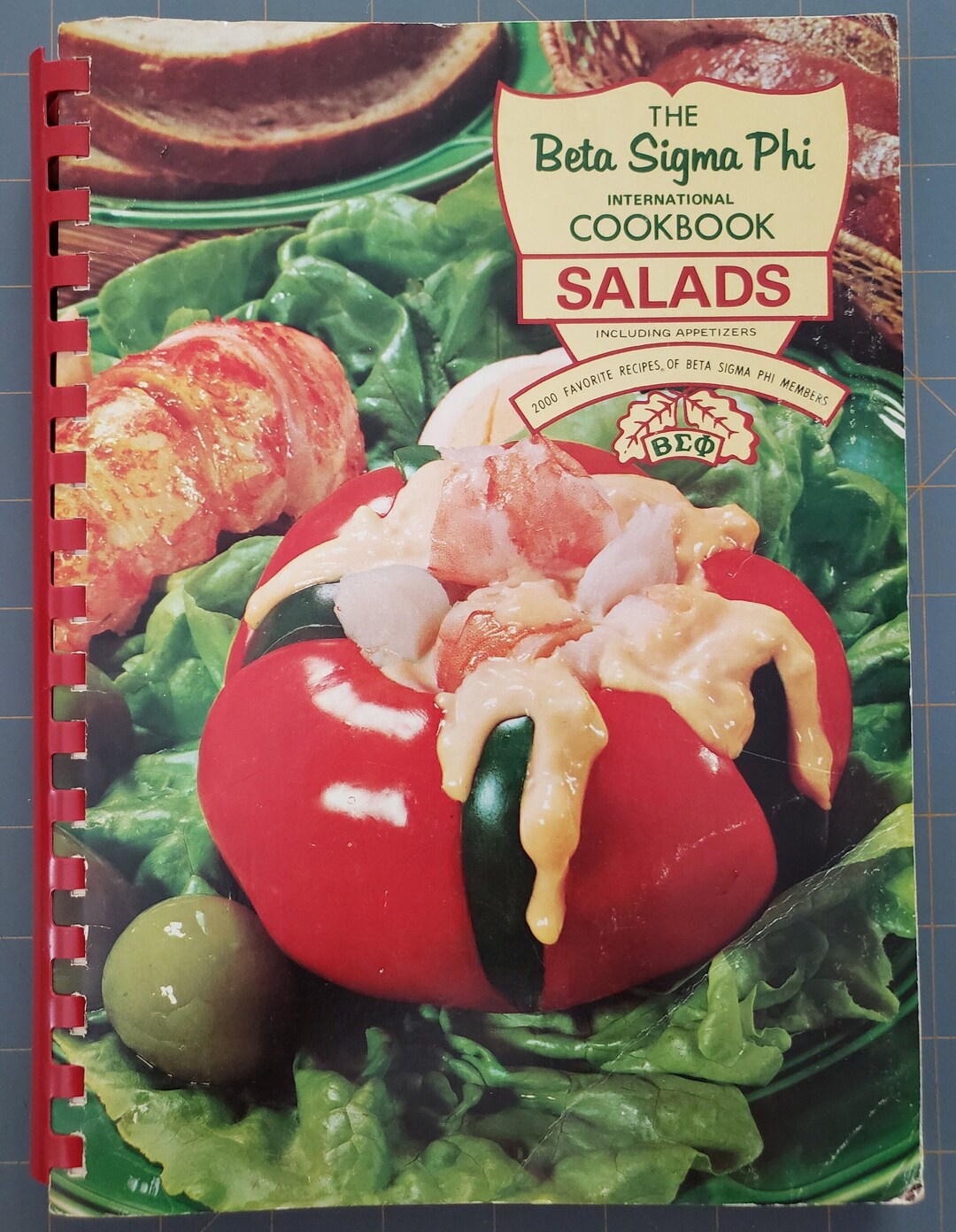 The Beta Sigma Phi International Cookbook Salads Including Appetizers ...