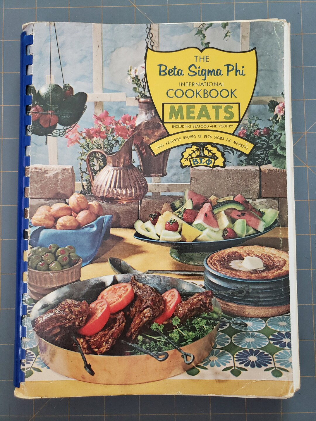 The Beta Sigma Phi International Cookbook Meats Including Seafood and ...
