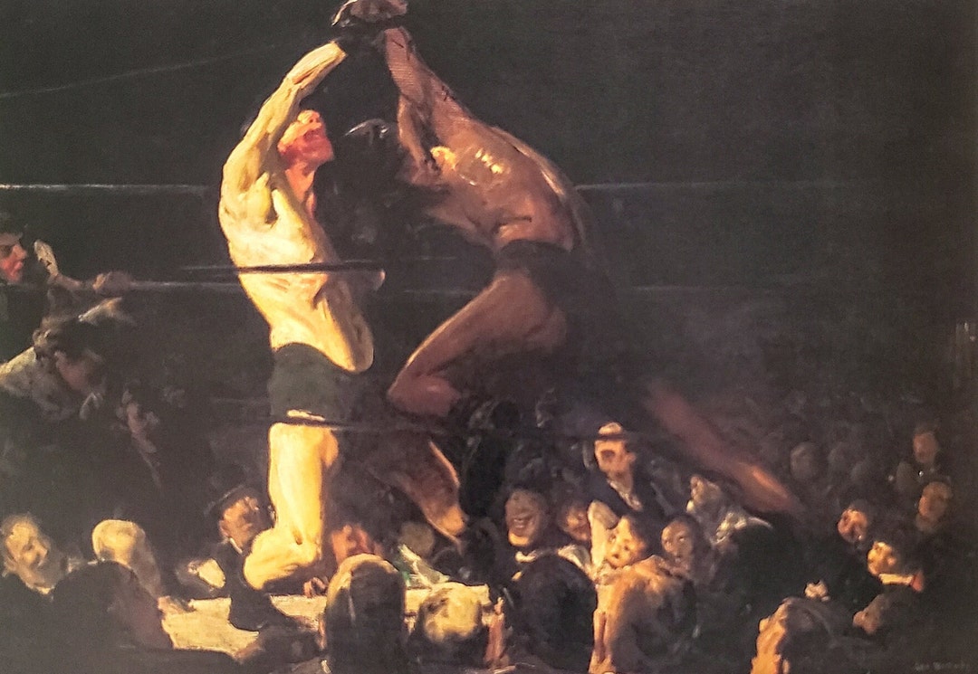 Both Members of This Club by George Bellows Book Plate Early 20th ...