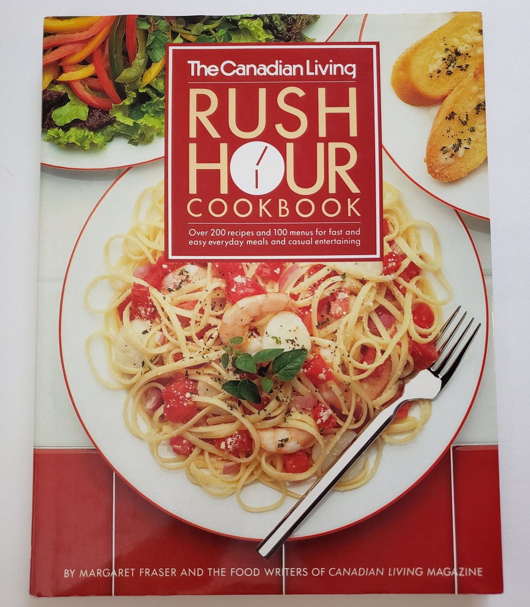 Canadian Living Rush Hour Cookbook 1989 Hardcover by Margaret Fraser - Etsy