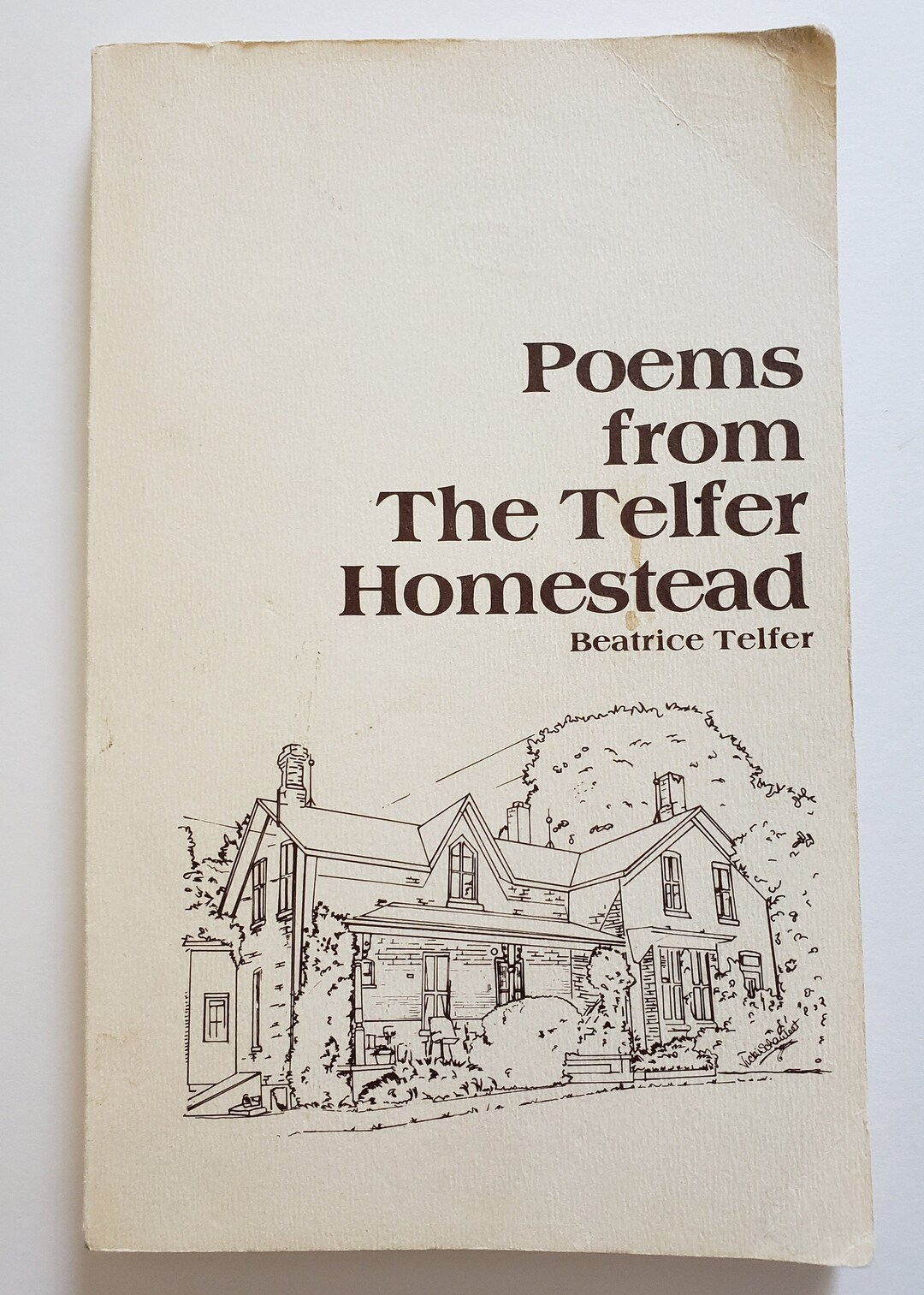 Poems From the Telfer Homestead by Beatrice Telfer 1987 - Etsy