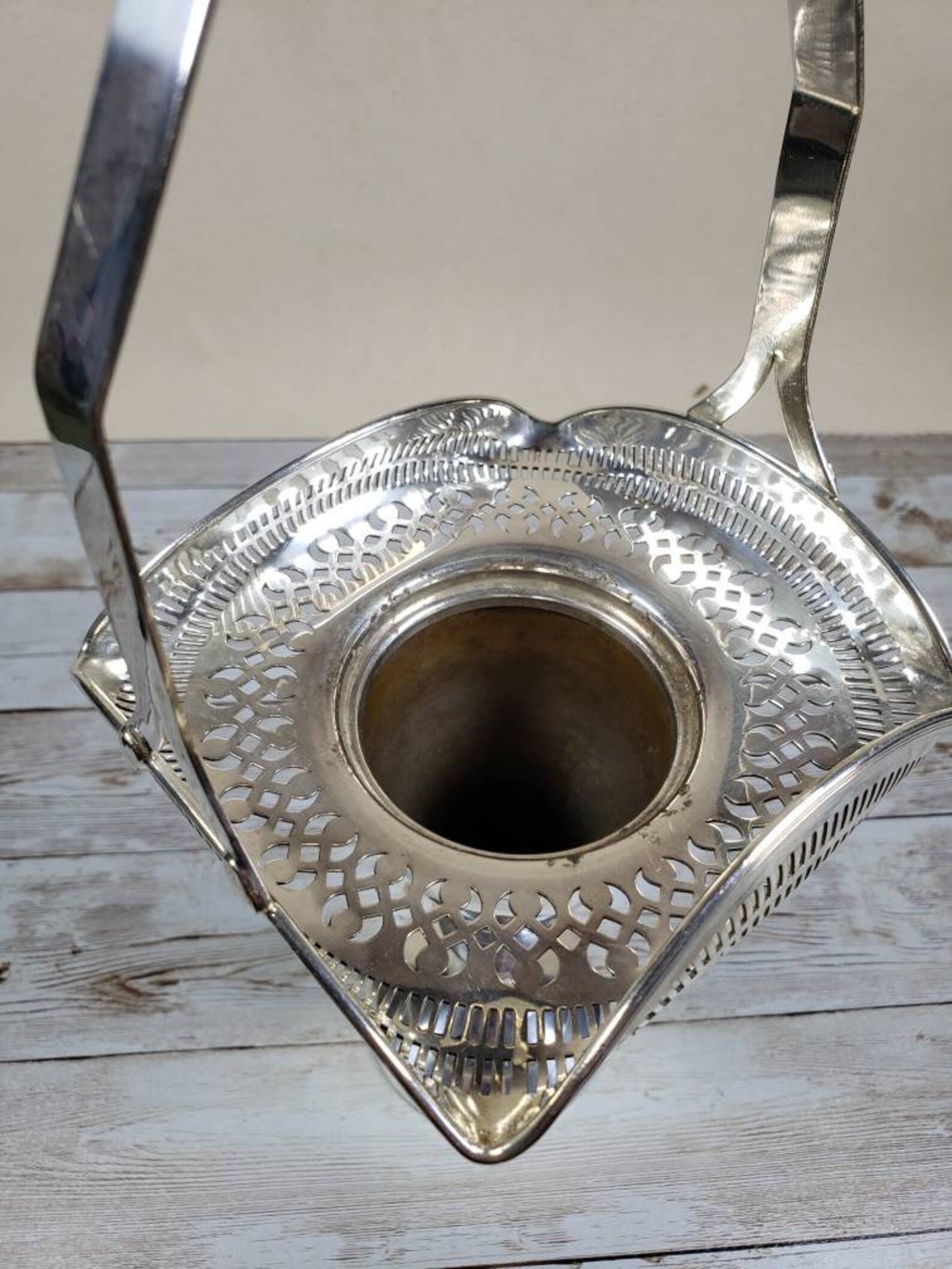 Monogrammed M Wm Rogers Silver Plate Trumpet Vase Brides - Etsy Canada