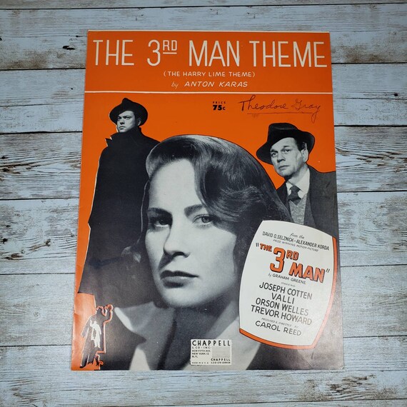 The 3rd Man Theme by Anton Karas the Harry Lime Theme 1949 | Etsy