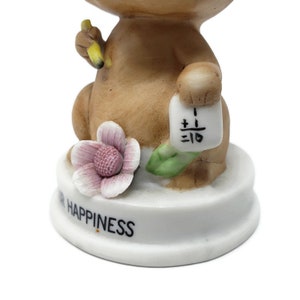 Multiply Your Happiness Math Rabbit Vintage Hand-painted Ceramic ...