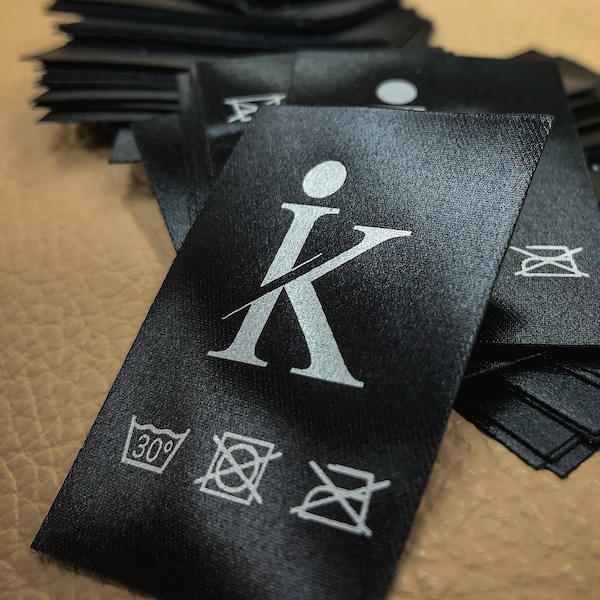 Custom Satin Labels - Etsy