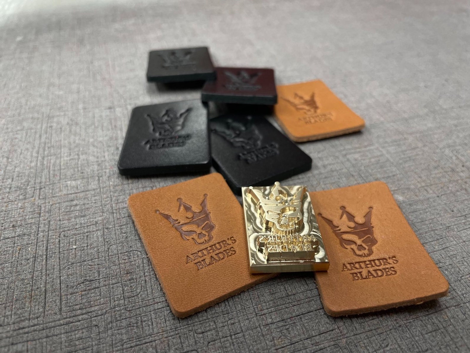 Custom Logo Cliche - Logo / Brand Stamp Seal - for Embossing ...