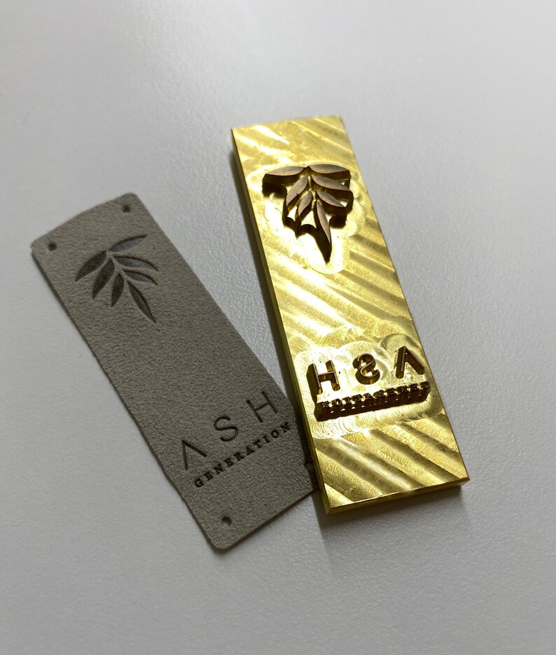 Custom Logo Cliche Logo / Brand Stamp Seal for Embossing / - Etsy