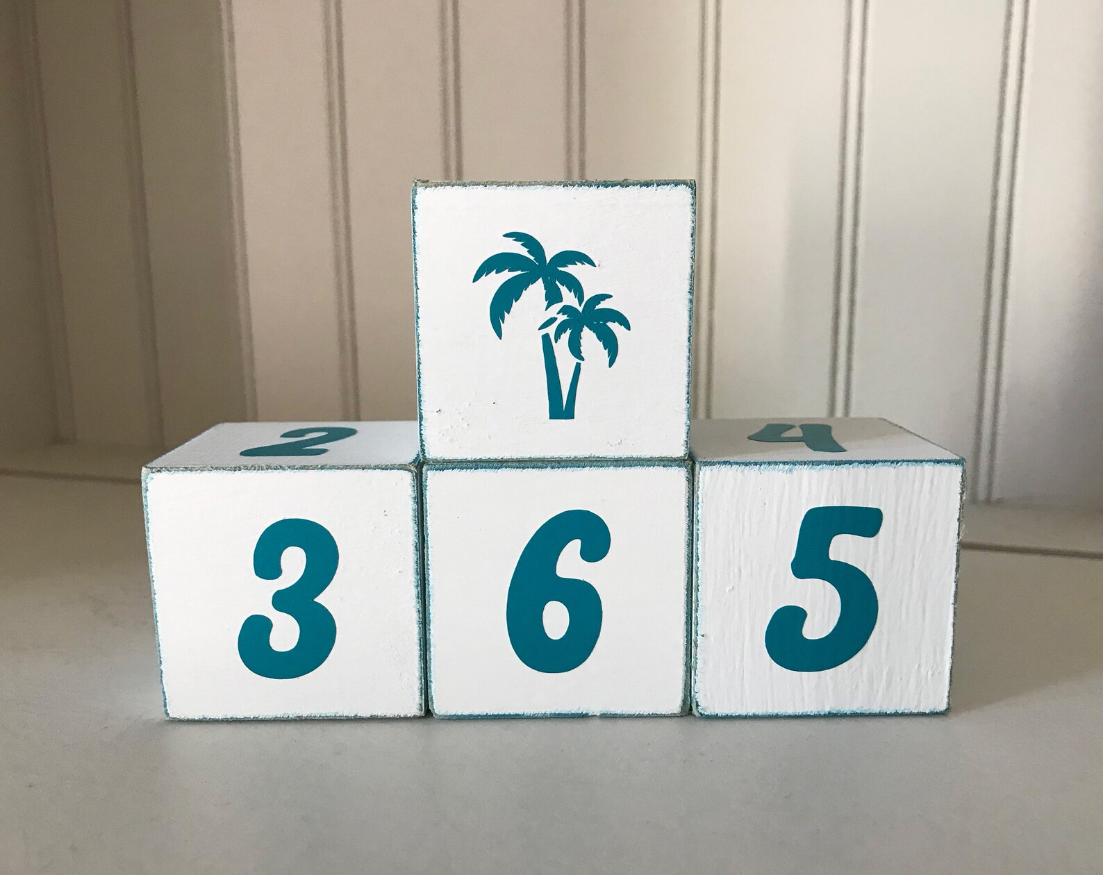 Beach Vacation Countdown Beach Vacation Countdown Blocks - Etsy