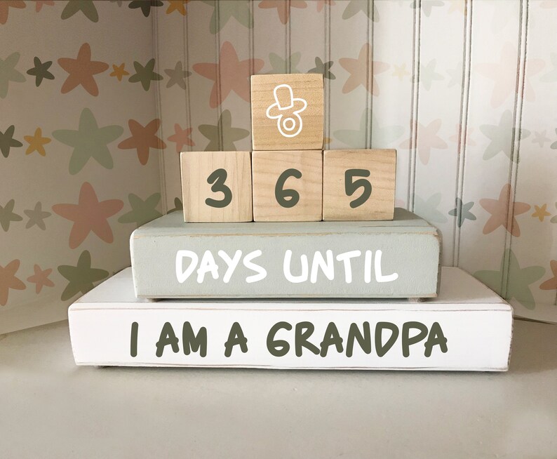 365 Days Until We Are Grandparents Countdown, Grandbaby, Grandma ...