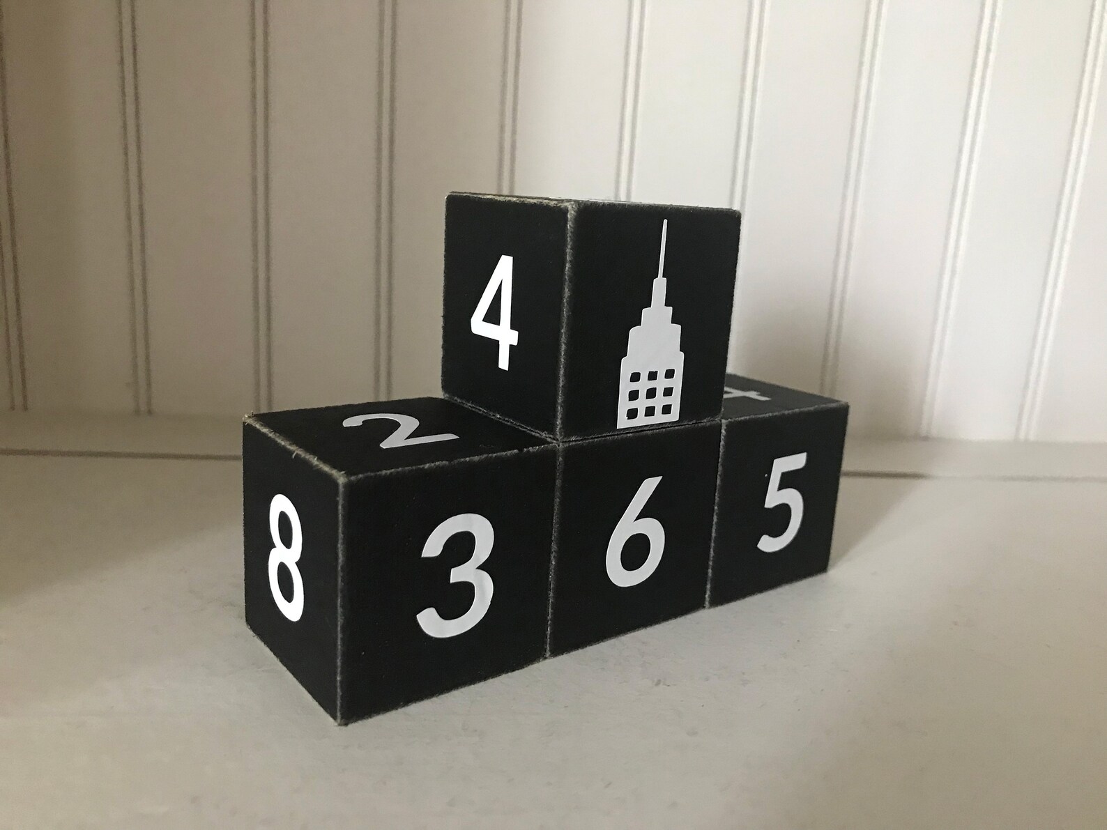 365 Days Until New York, Countdown Blocks for Vacation, Gift for Her ...