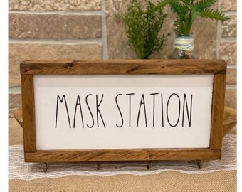 Face Mask Station - Etsy