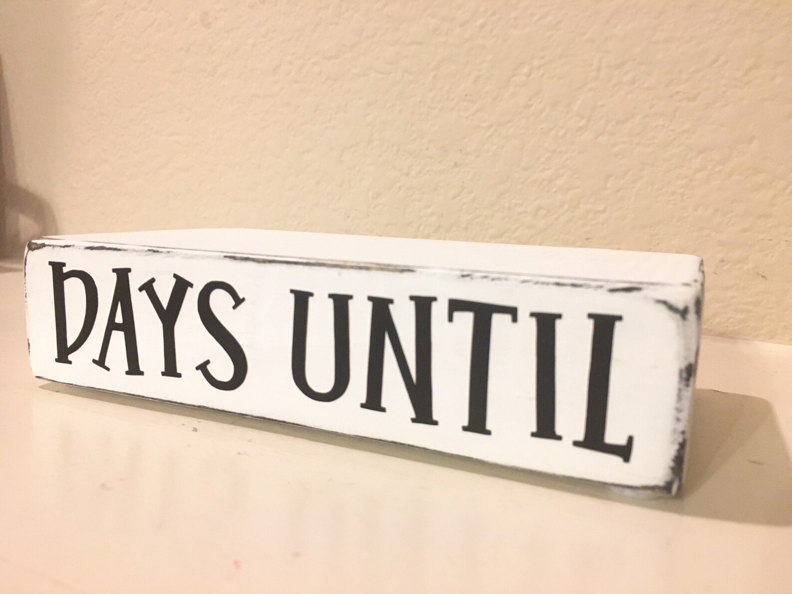 25 Days Until Christmas Countdown Wooden Countdown Cubes - Etsy